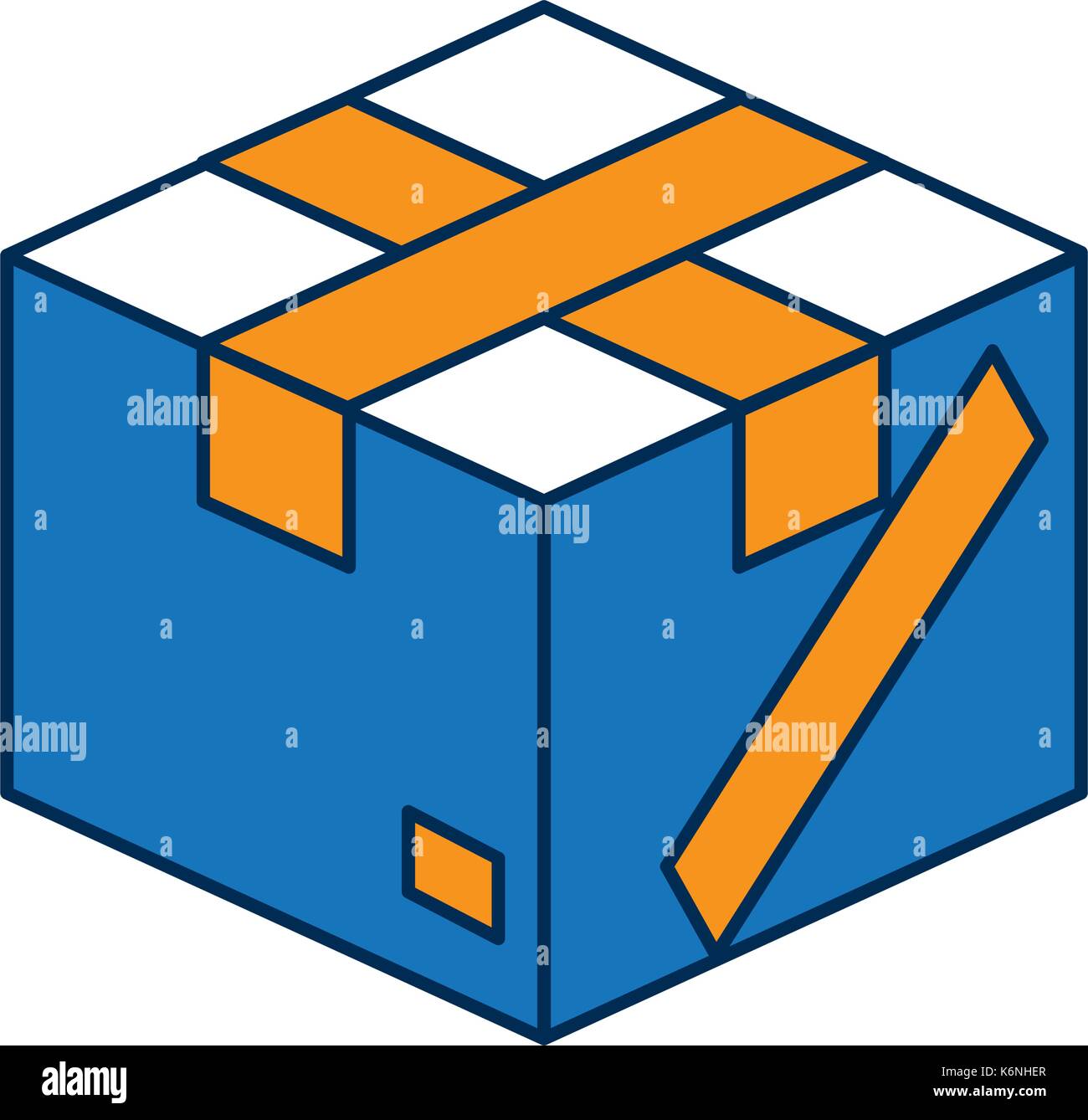 carton box icon Stock Vector Image & Art - Alamy