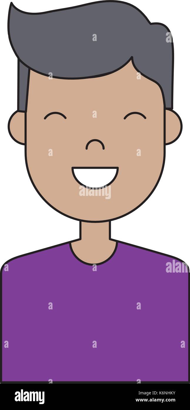 happy man icon Stock Vector Image & Art - Alamy