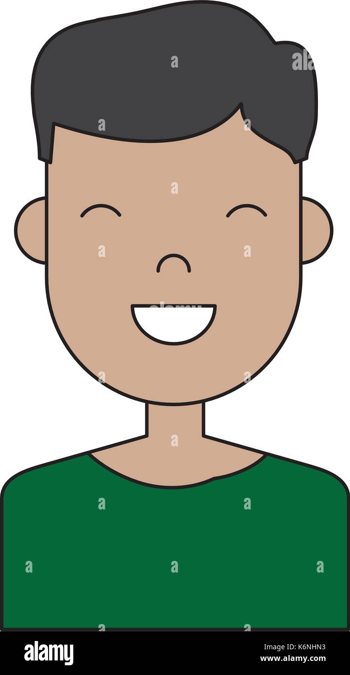 happy man icon Stock Vector Image & Art - Alamy