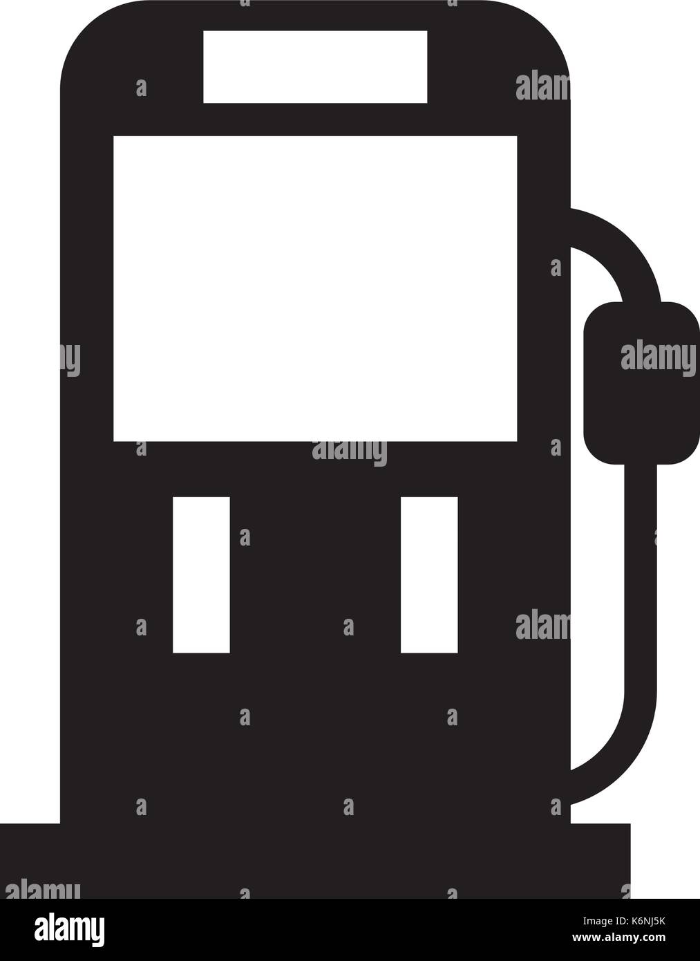gasoline fuel pump filling station equipment icon Stock Vector Image ...