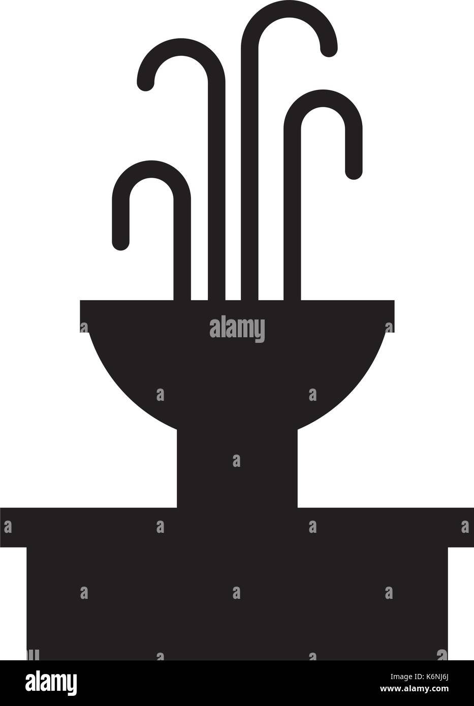 Water feature city Stock Vector Images - Alamy