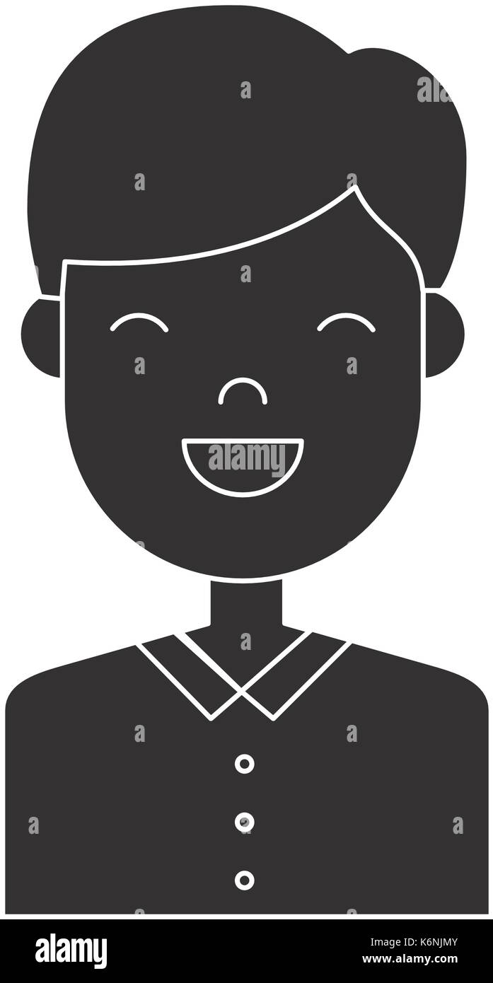 happy man icon Stock Vector Image & Art - Alamy