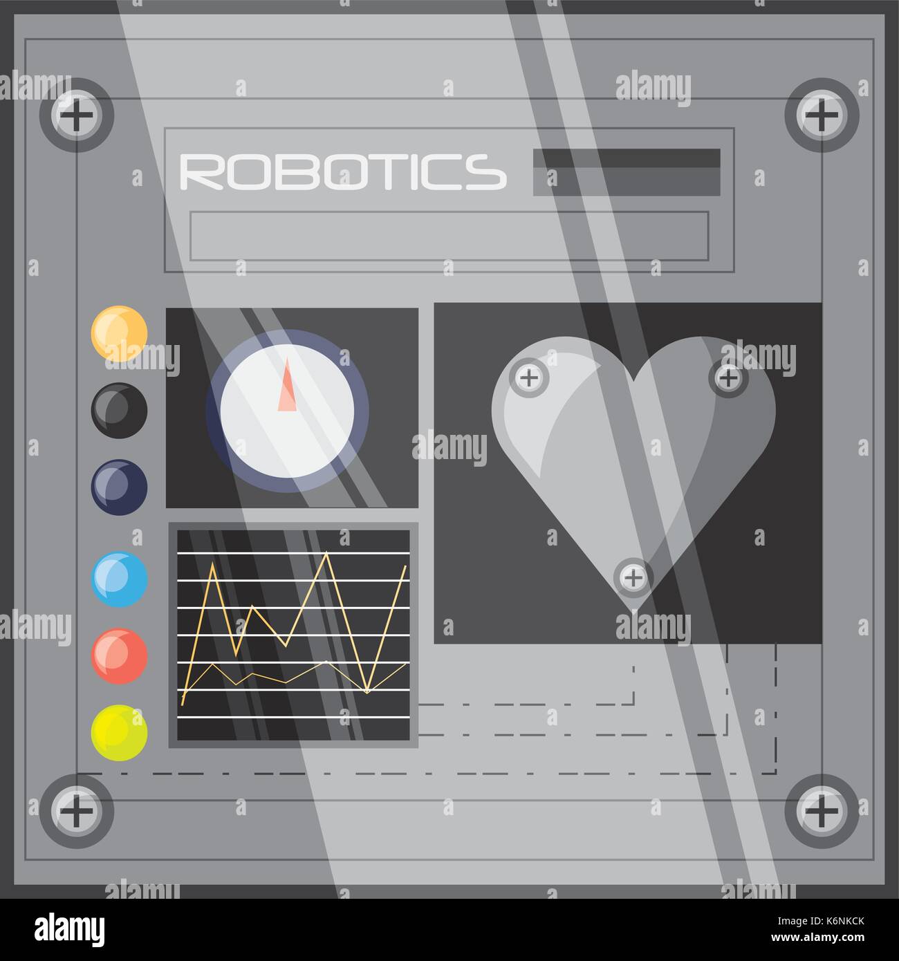 Robotic board design Stock Vector Image & Art - Alamy