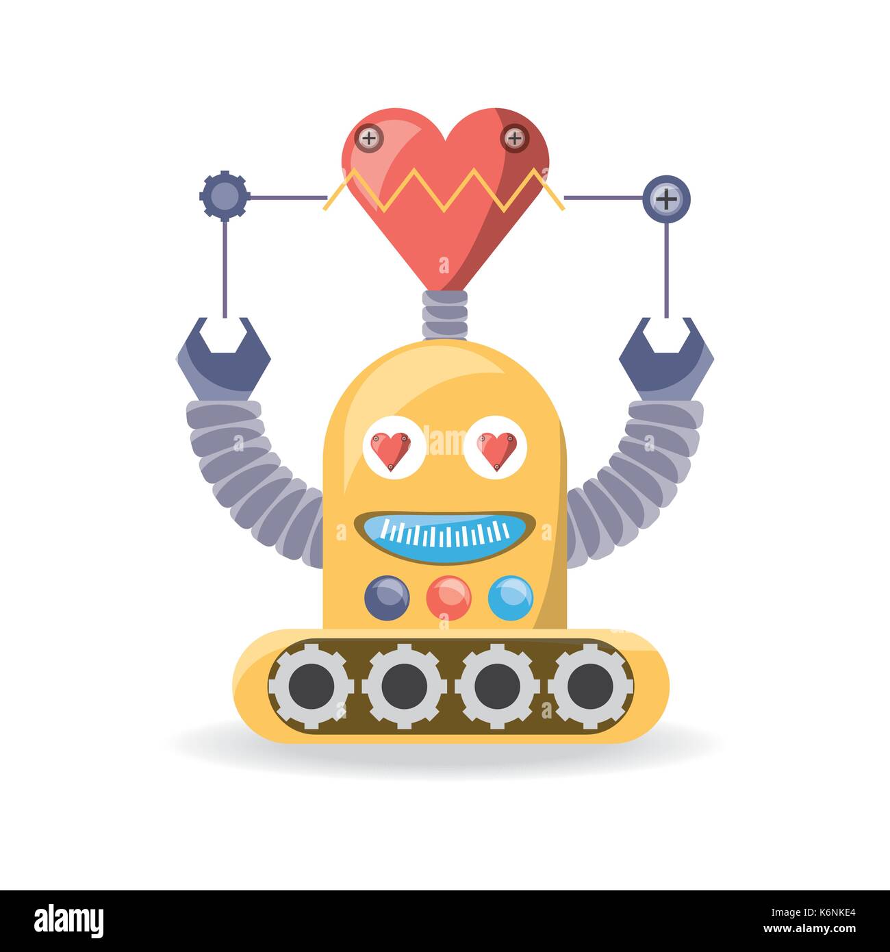 Robot cartoon design Stock Vector Image & Art - Alamy