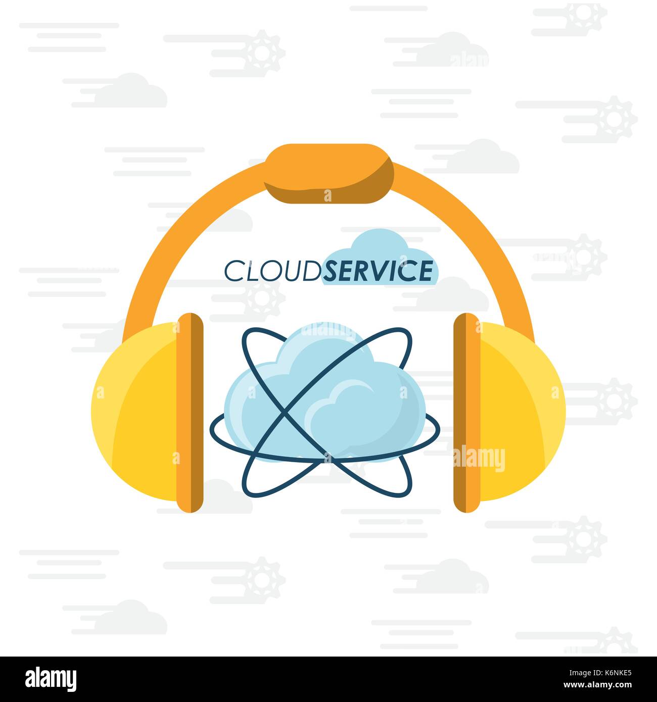Cloud service design Stock Vector Image & Art - Alamy