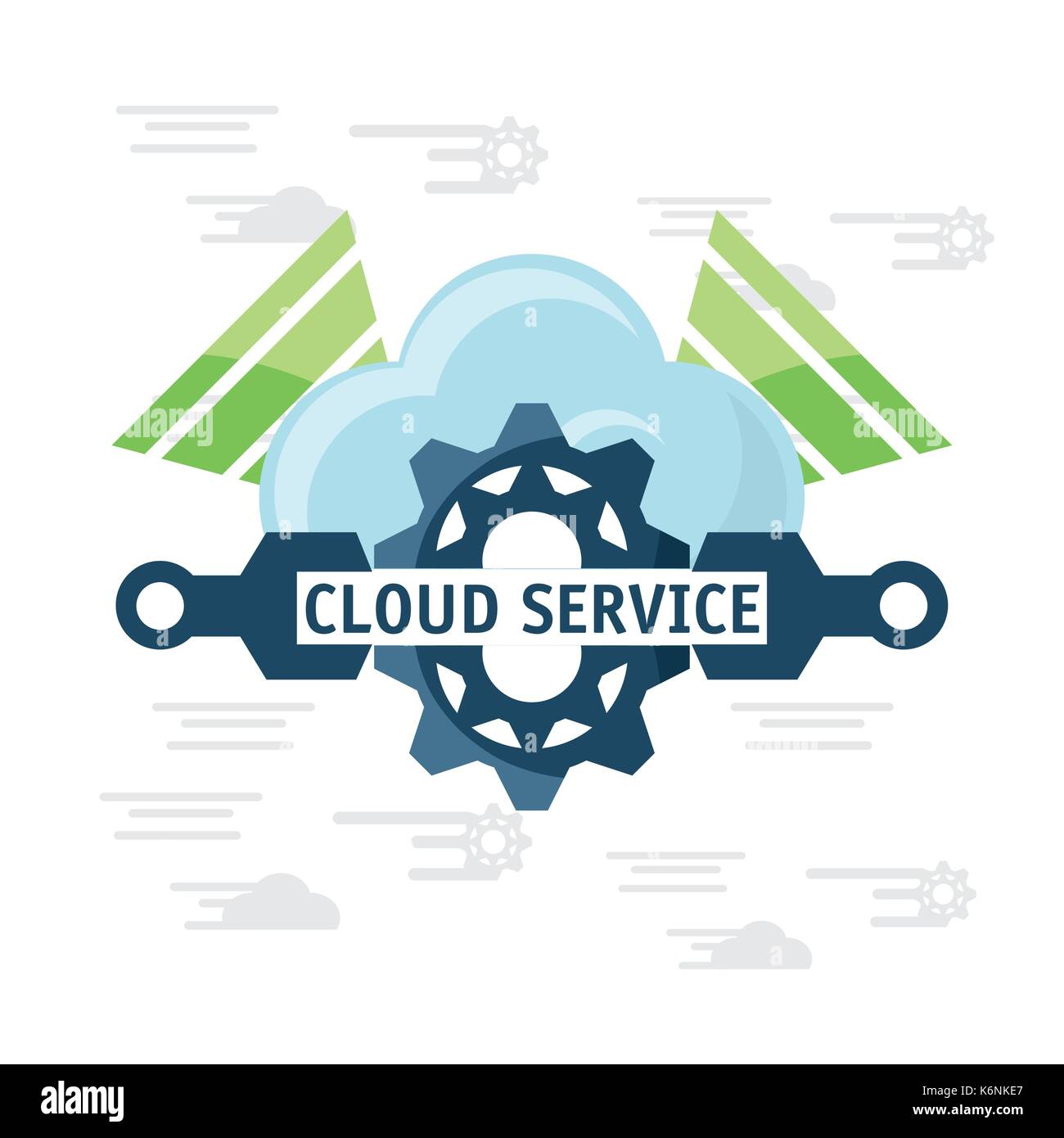 Cloud service design Stock Vector Image & Art - Alamy