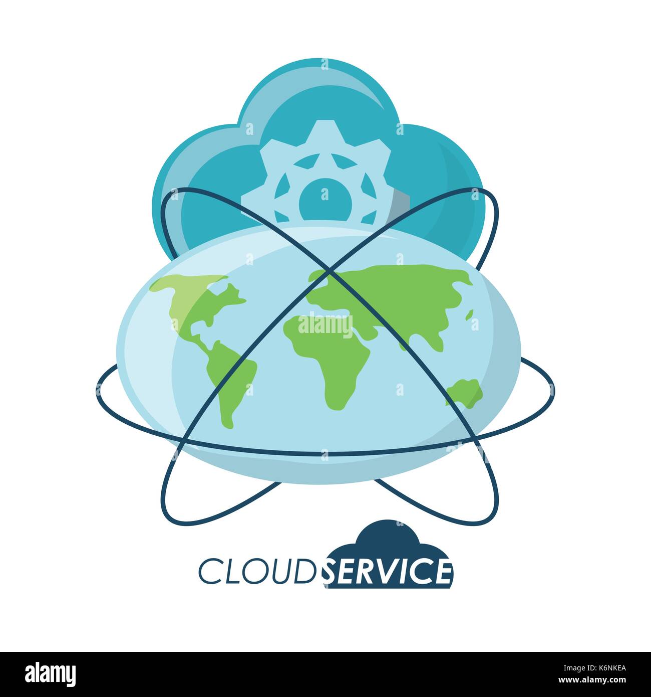 Cloud service design Stock Vector Image & Art - Alamy