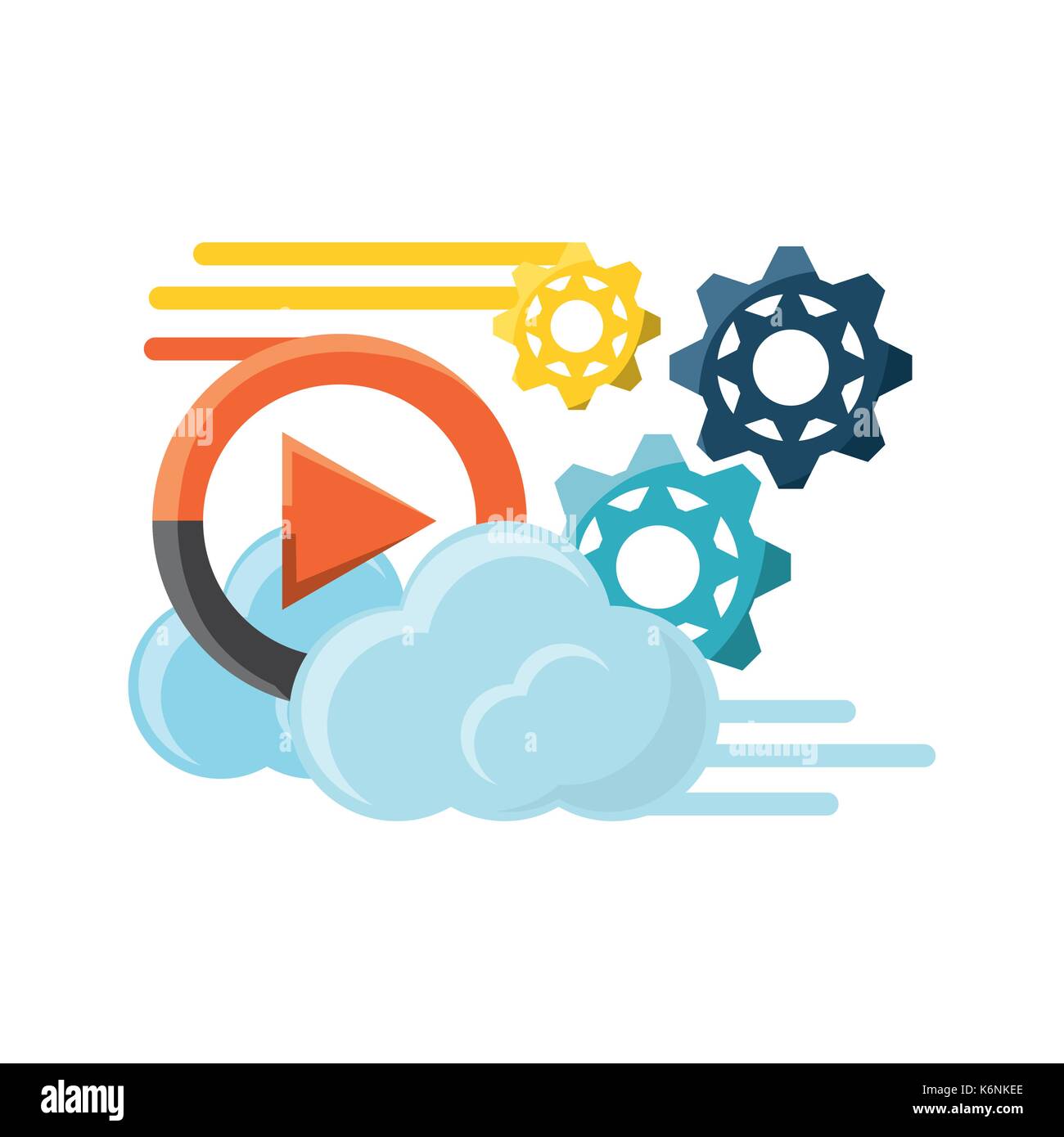 Cloud service design Stock Vector Image & Art - Alamy