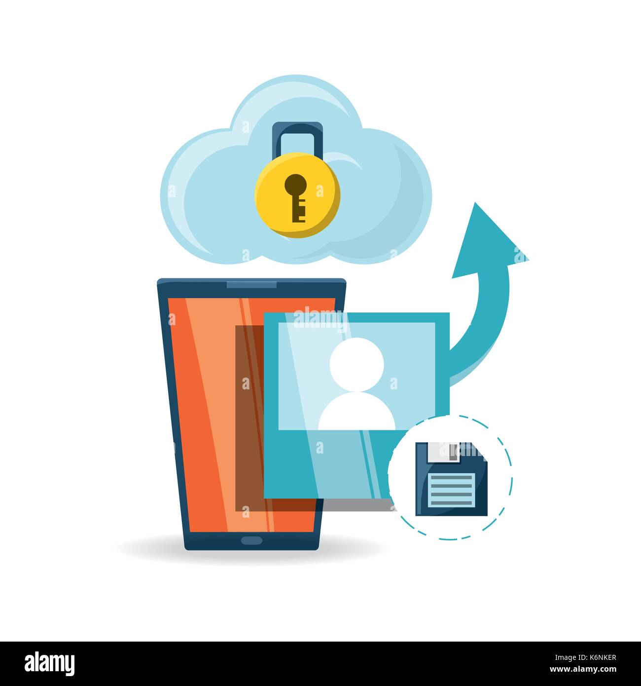 Cloud service design Stock Vector Image & Art - Alamy