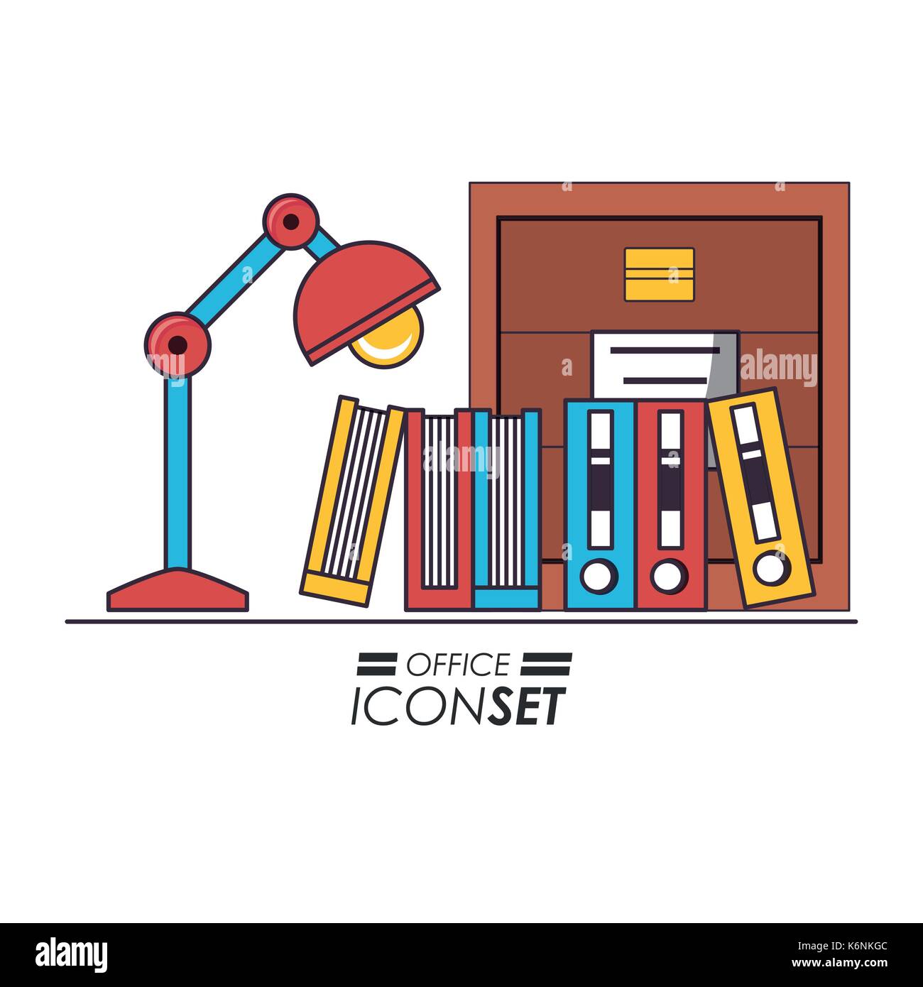 Office icon set design Stock Vector Image & Art - Alamy
