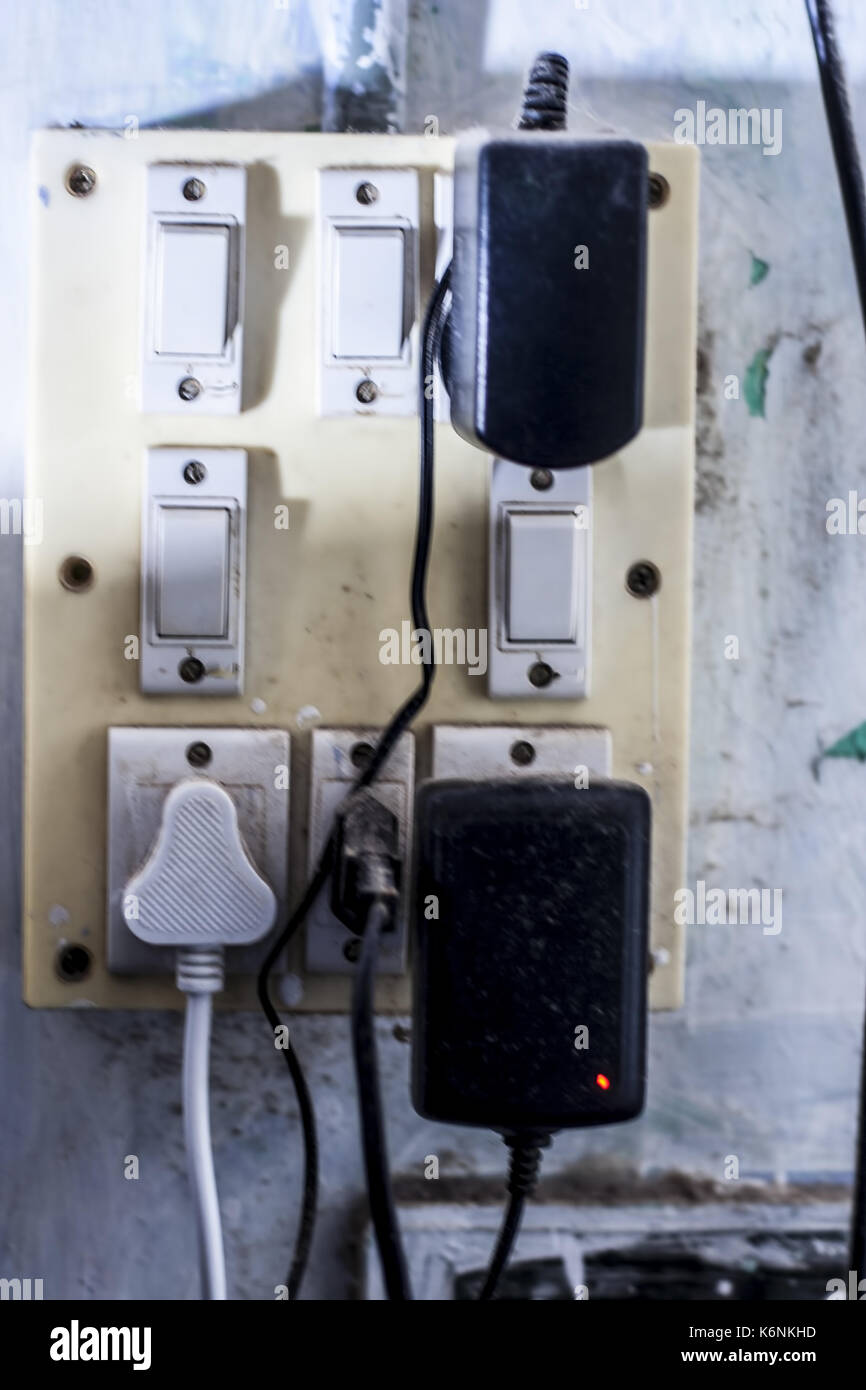 Hotel room keycard power switch hi-res stock photography and images - Alamy