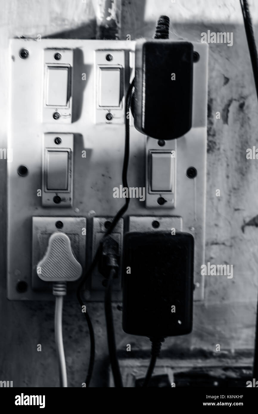 Hotel room keycard power switch hi-res stock photography and images - Alamy