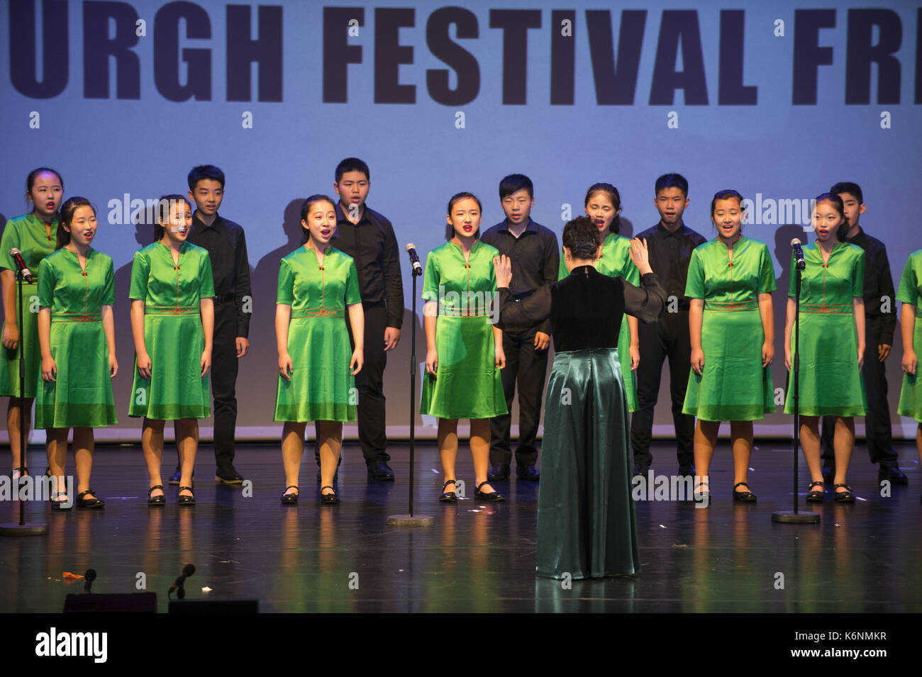 Performers on stage during the 3rd Chinese Arts & Culture Festival ...