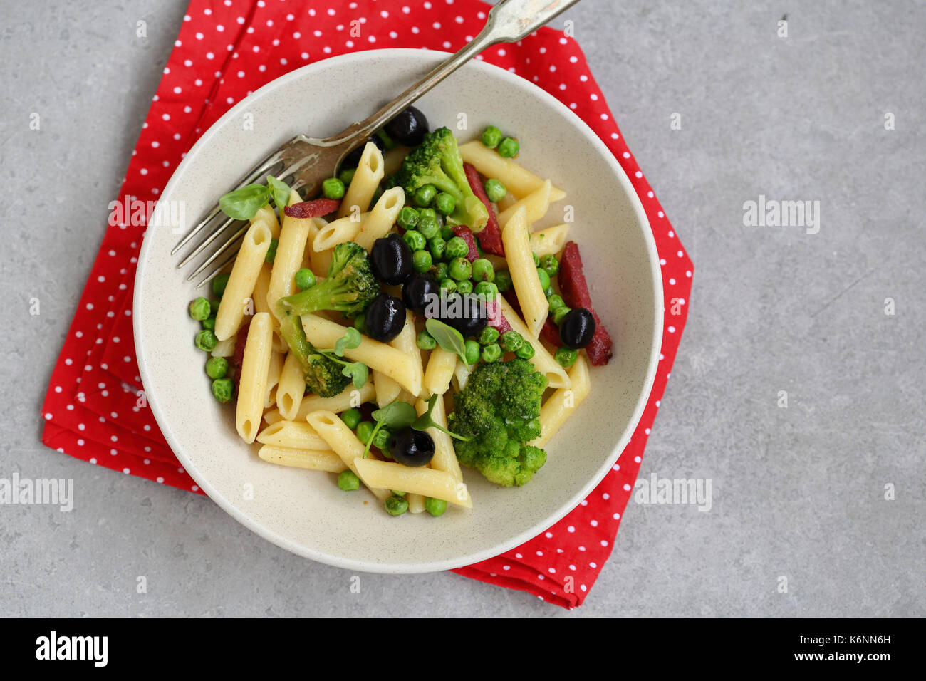 Pasta, food flat lays Stock Photo - Alamy