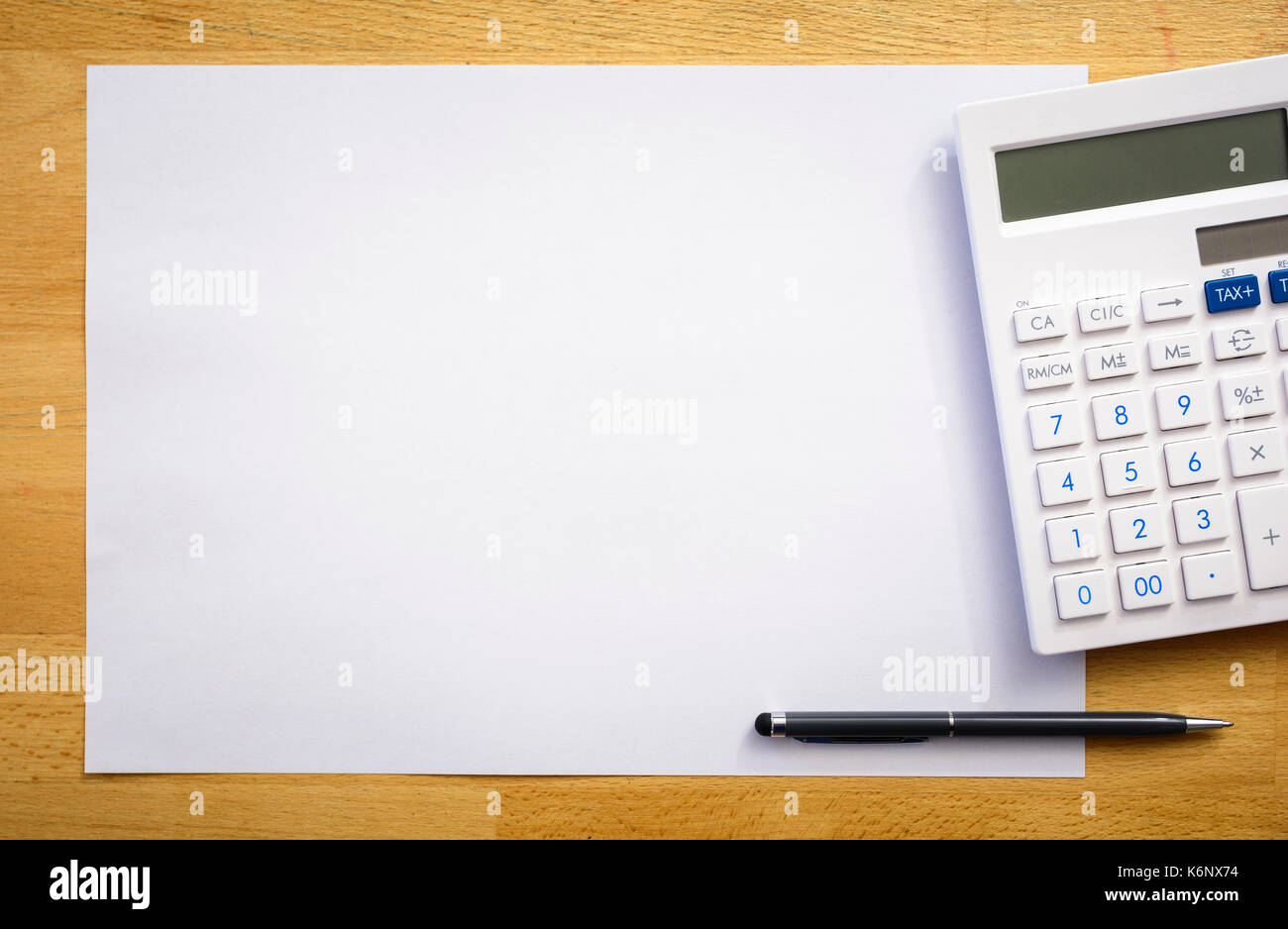 Calculation sheet hi-res stock photography and images - Alamy