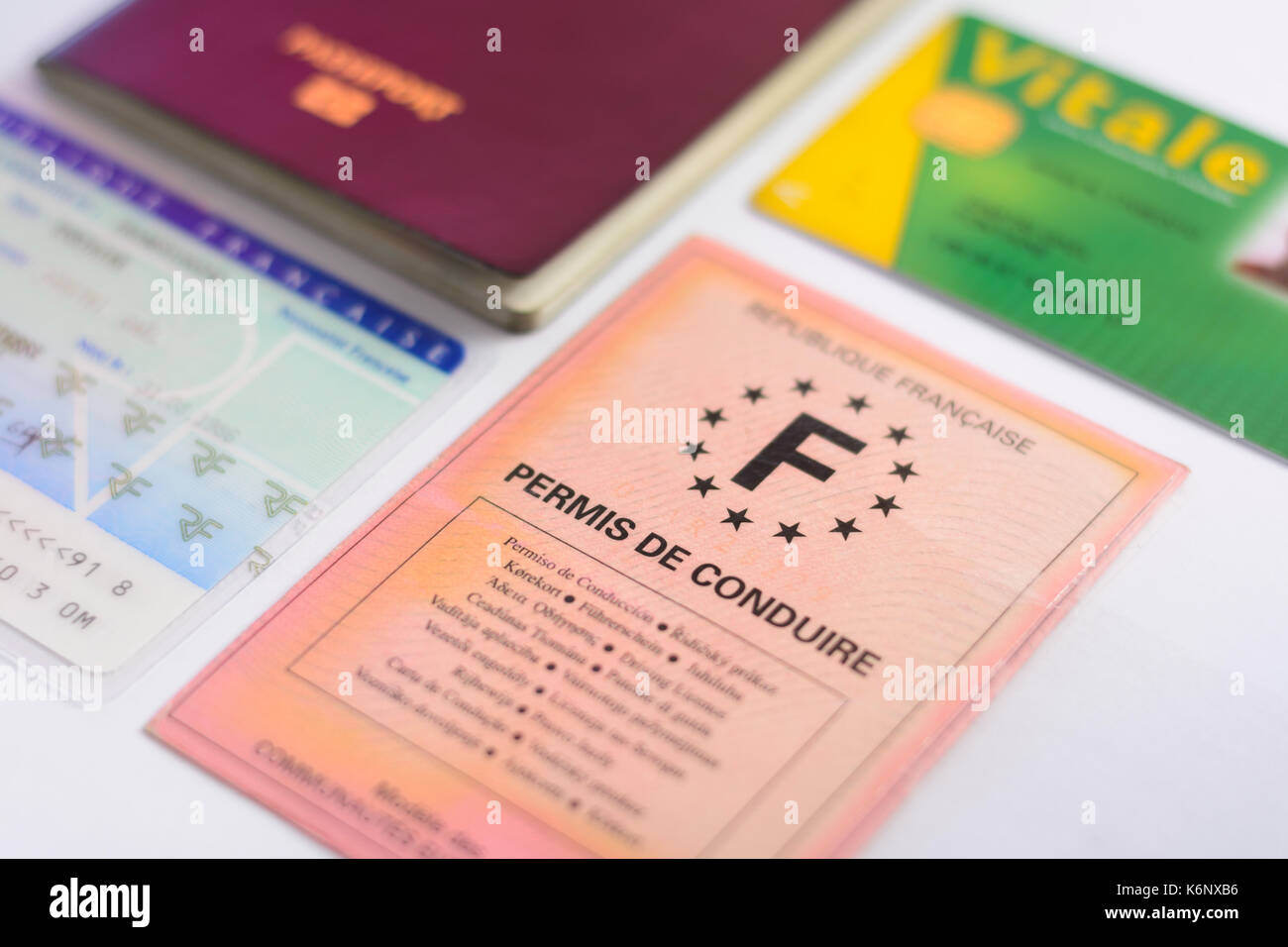 Driving licence paper hi-res stock photography and images - Alamy