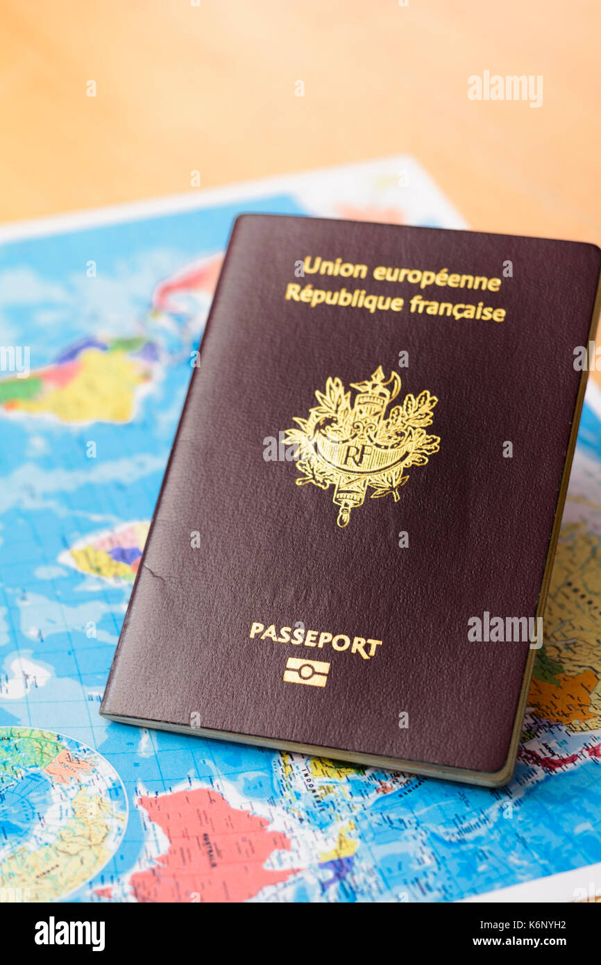 Visa maps hi-res stock photography and images - Alamy