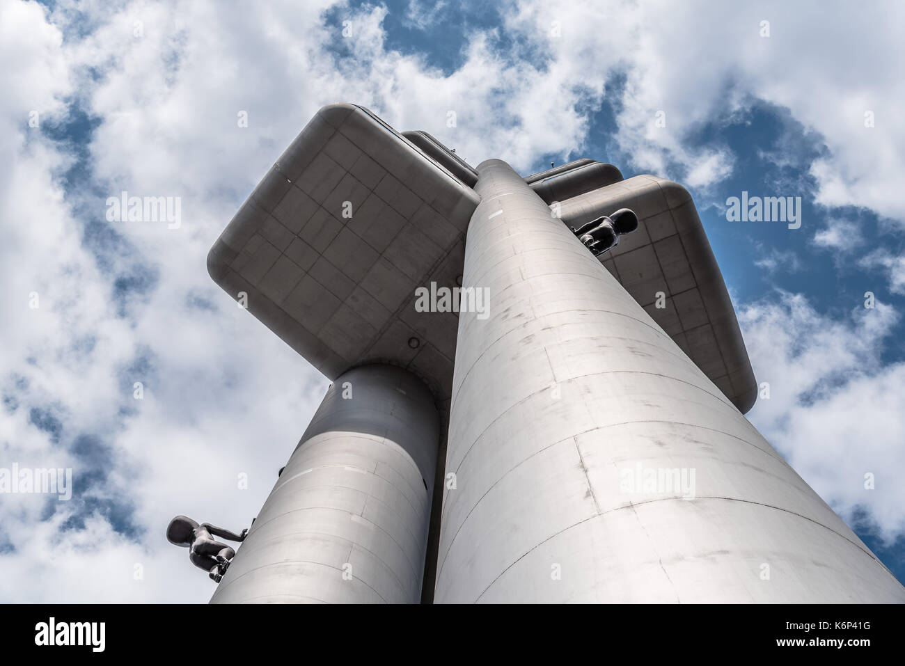 Zizkov Television Tower in Prague Stock Photo - Alamy