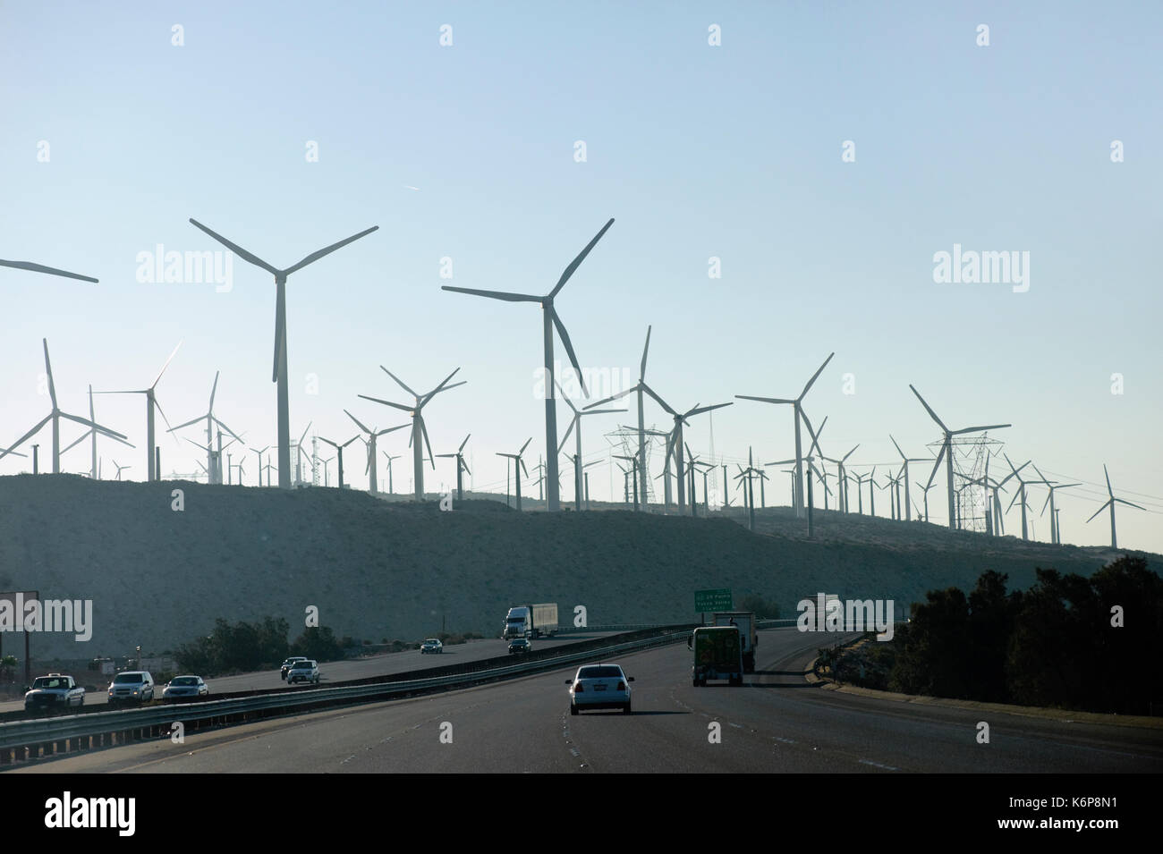 wind farm, southern california Stock Photo - Alamy