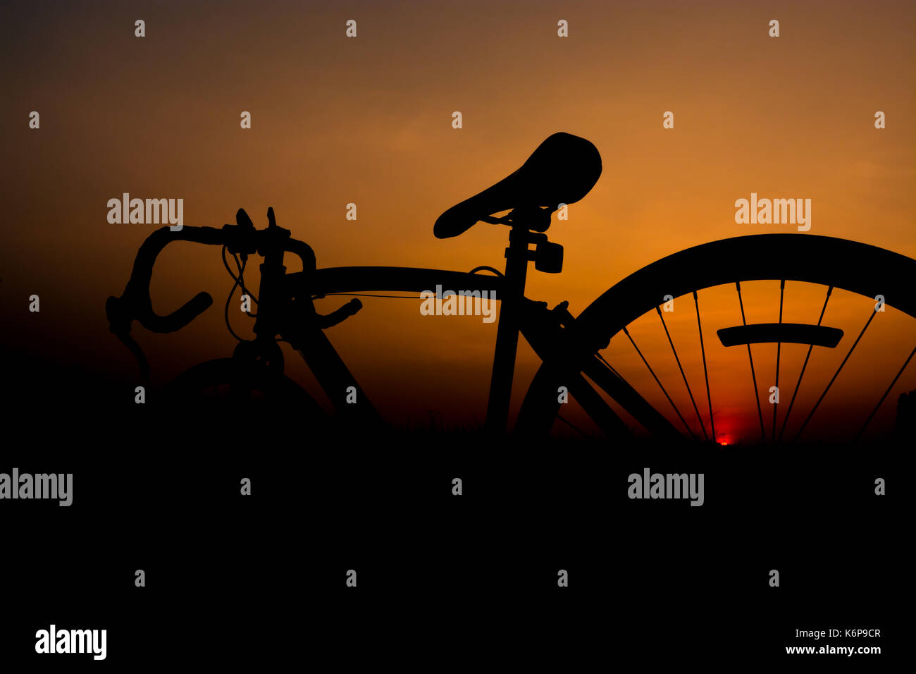 Low angle shot beautiful sunset hi-res stock photography and images - Alamy