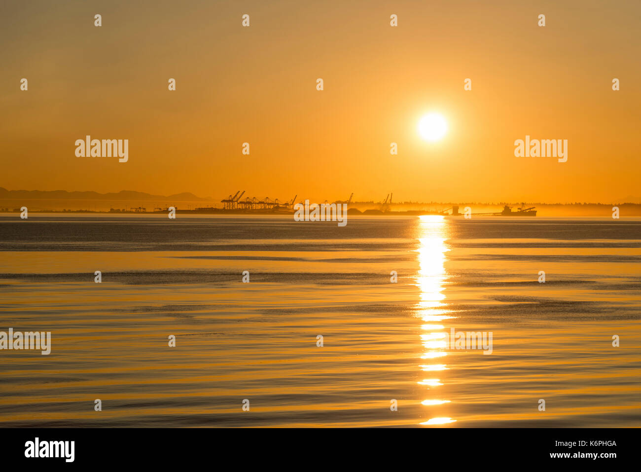 Sunrise at Delta Point Stock Photo - Alamy