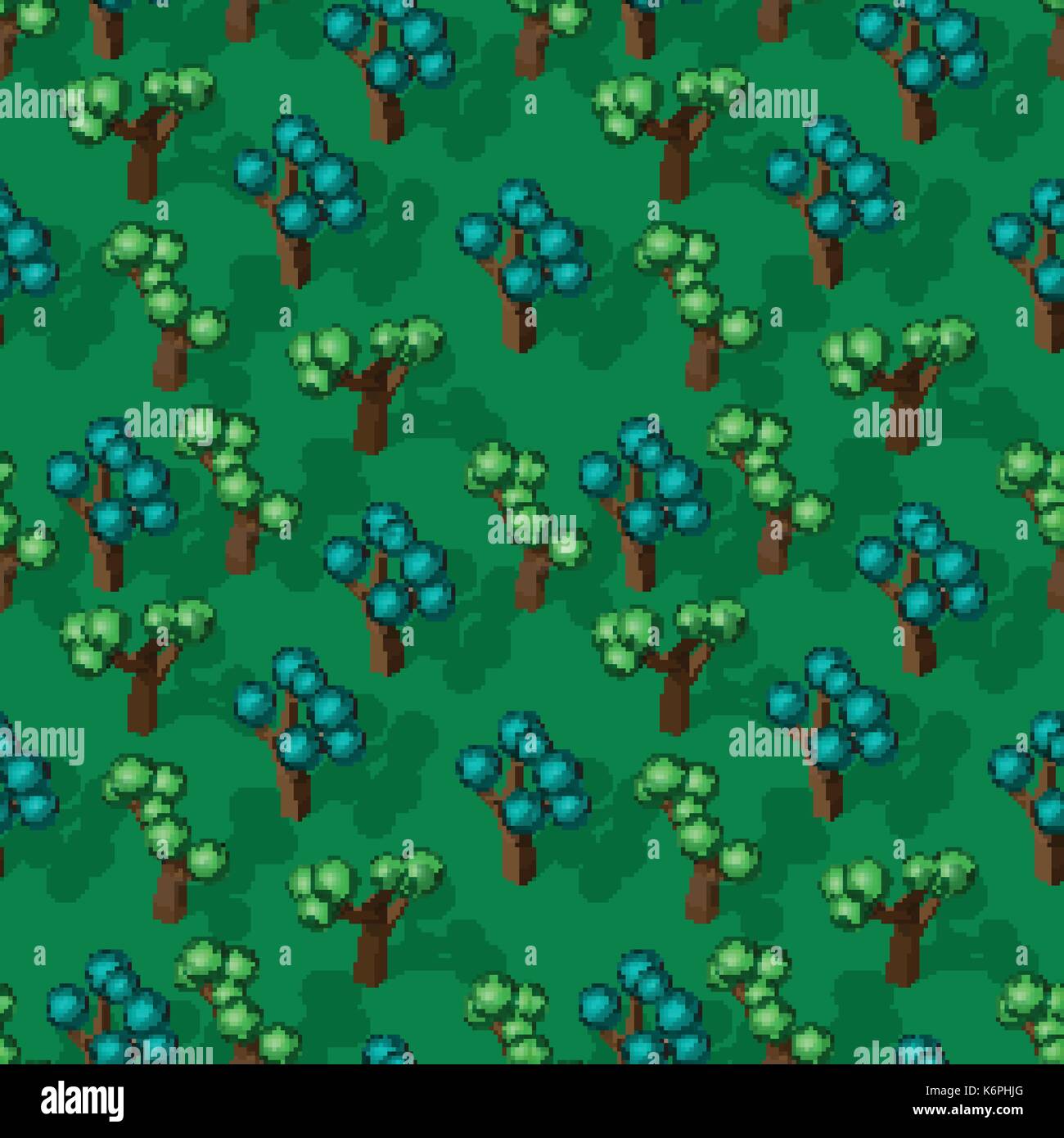 Tree plant isometric style hi-res stock photography and images - Alamy