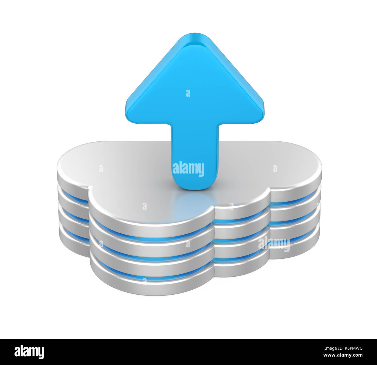 Cloud Computing Symbol Isolated Stock Photo - Alamy