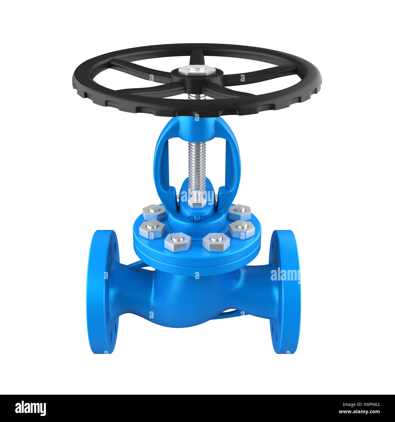 Industrial stainless steel piping Cut Out Stock Images & Pictures - Alamy