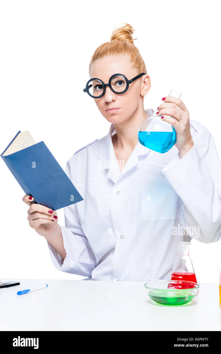 Female student laboratory assistant hi-res stock photography and images ...