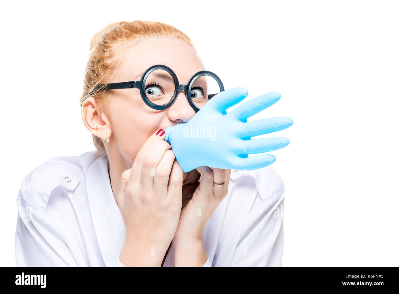Crazy doctor hi-res stock photography and images - Alamy