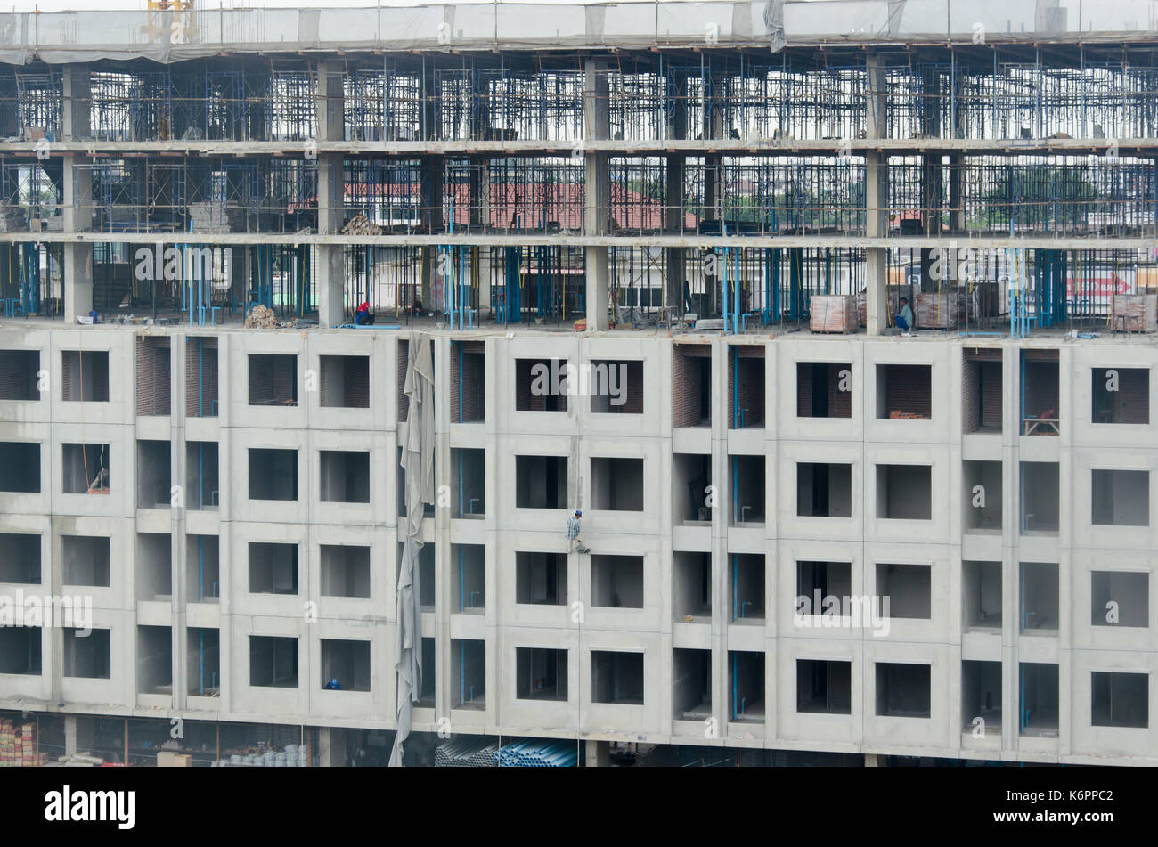 Detail of Construction structure in building Stock Photo - Alamy