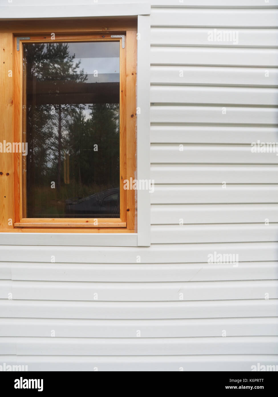 white siding of a frame house Stock Photo - Alamy