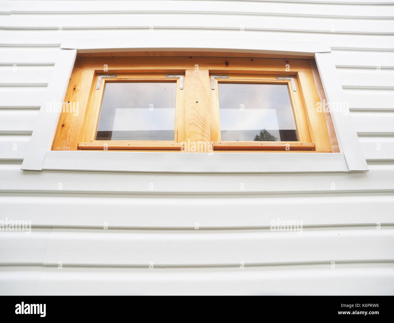 white siding of a frame house Stock Photo - Alamy