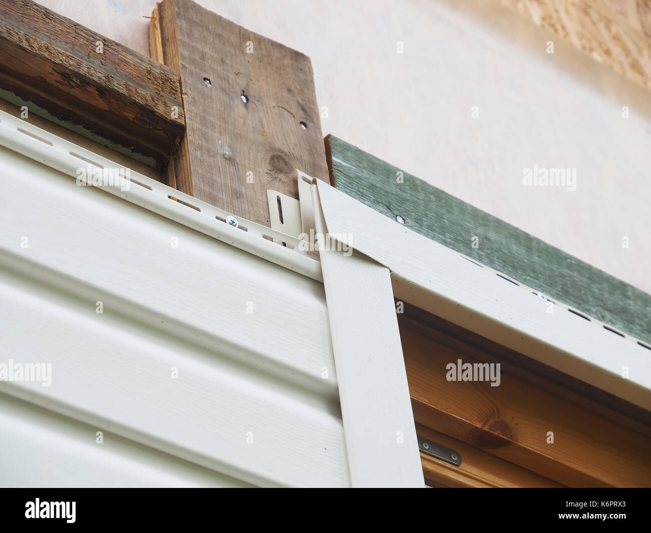 white siding of a frame house Stock Photo - Alamy