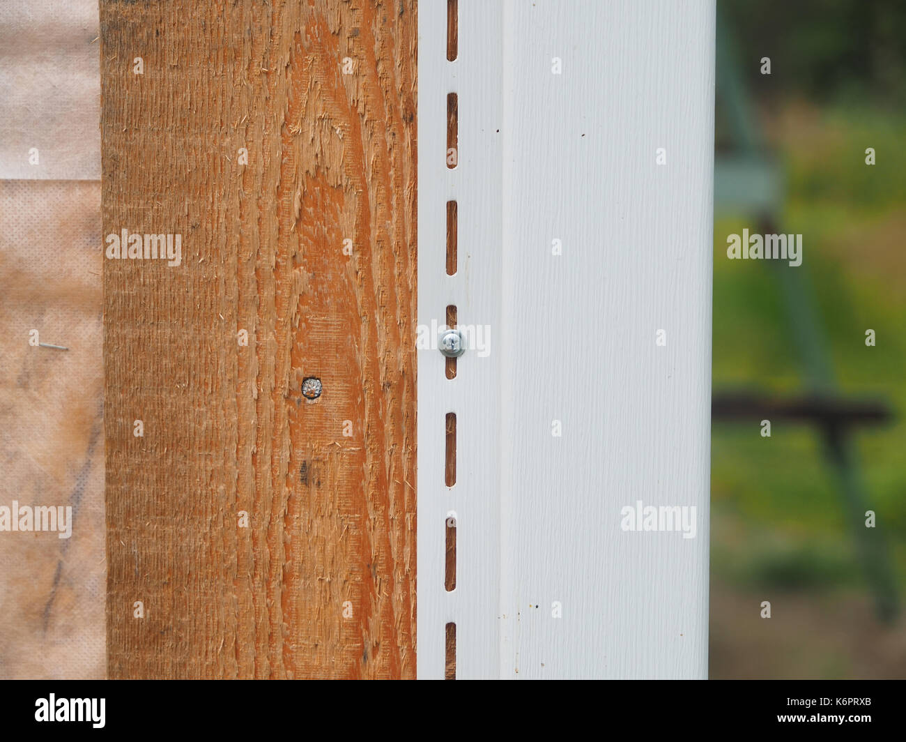 white siding of a frame house Stock Photo - Alamy