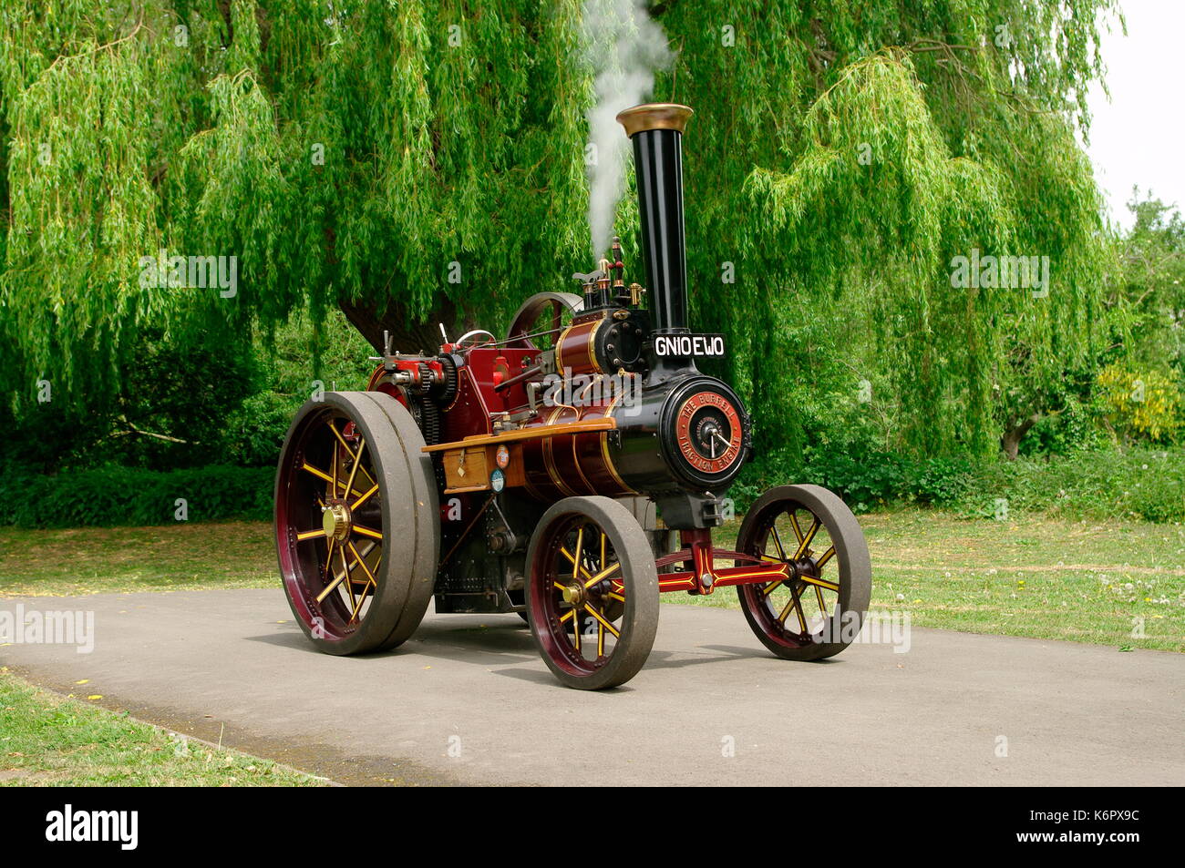 4 Inch Scale Burrell traction engine Stock Photo - Alamy