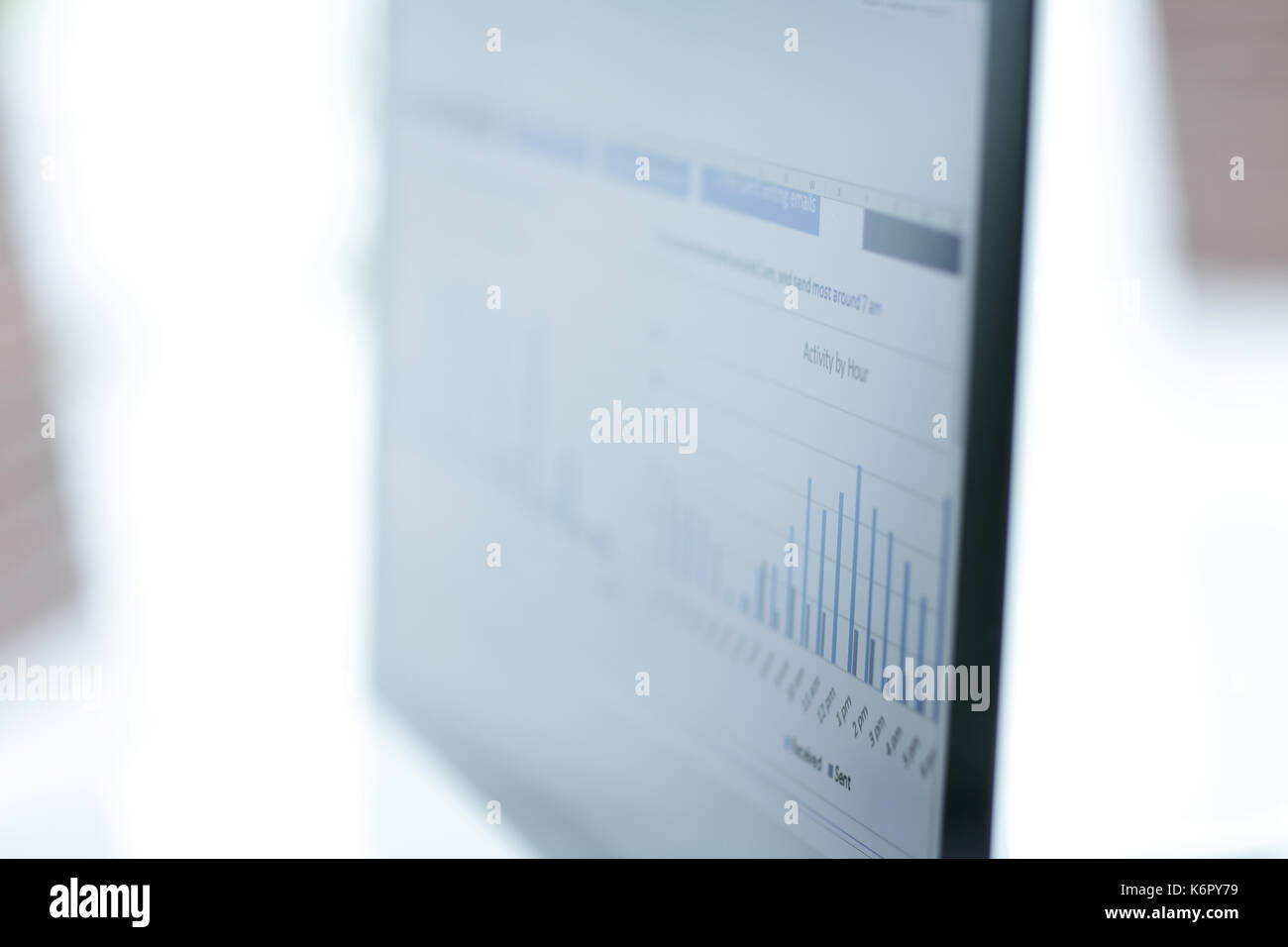 close-up of a personal computer screen Stock Photo - Alamy