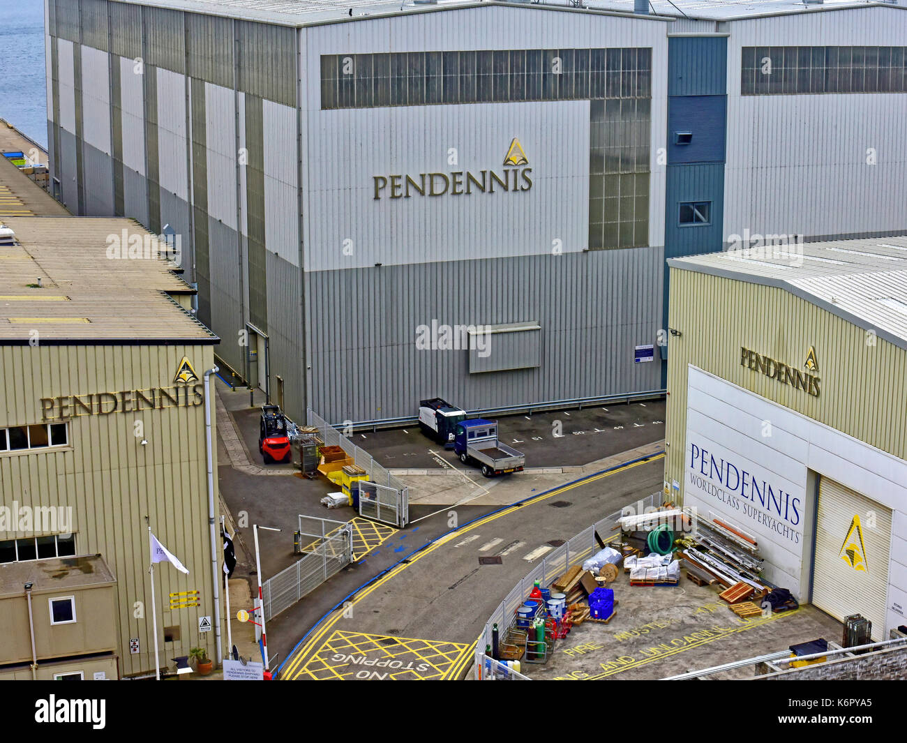 Pendennis shipyard hi-res stock photography and images - Alamy