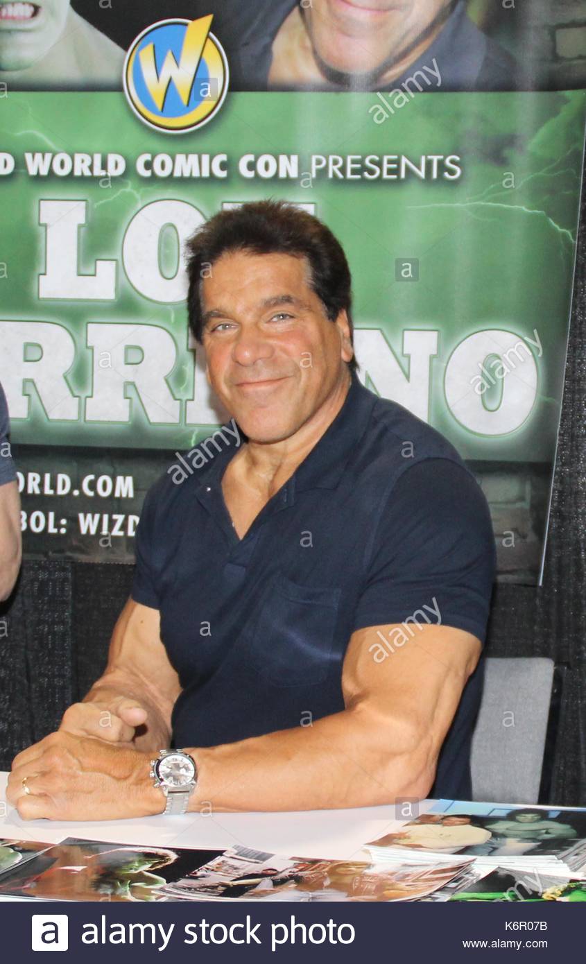 Lou Ferrigno, (Actor - The Incredible Hulk; The King of Queens Stock ...