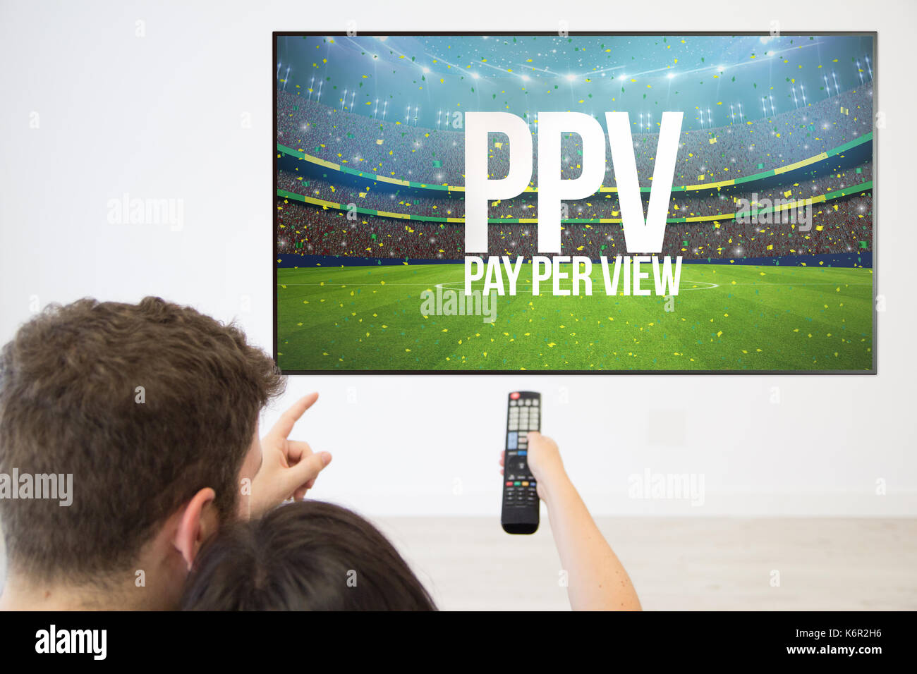 Pay per view tv hi-res stock photography and images - Alamy