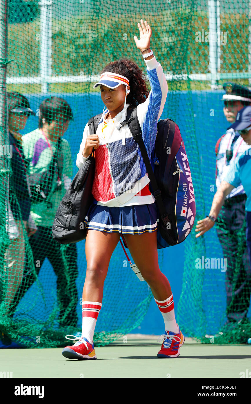 Tokyo, Japan. 13th Sep, 2017. Naomi Osaka (JPN) Tennis : Japan Women's ...