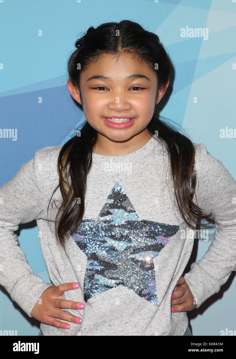 Hollywood, Ca. 12th Sep, 2017. Celine Tam, at NBC's 'America's Got ...