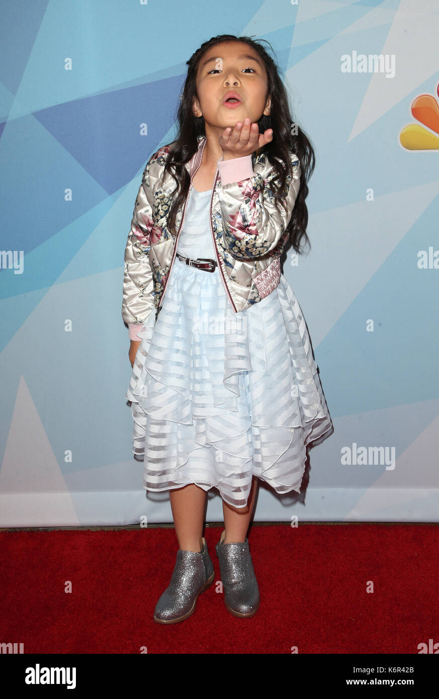 Hollywood, Ca. 12th Sep, 2017. Angelica Hale, at NBC's 'America's Got ...