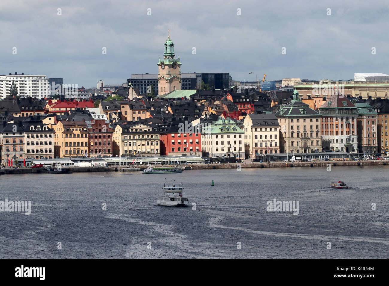 Stockholm, Sweden. 12th June, 2017. View of the Swedish capital of ...