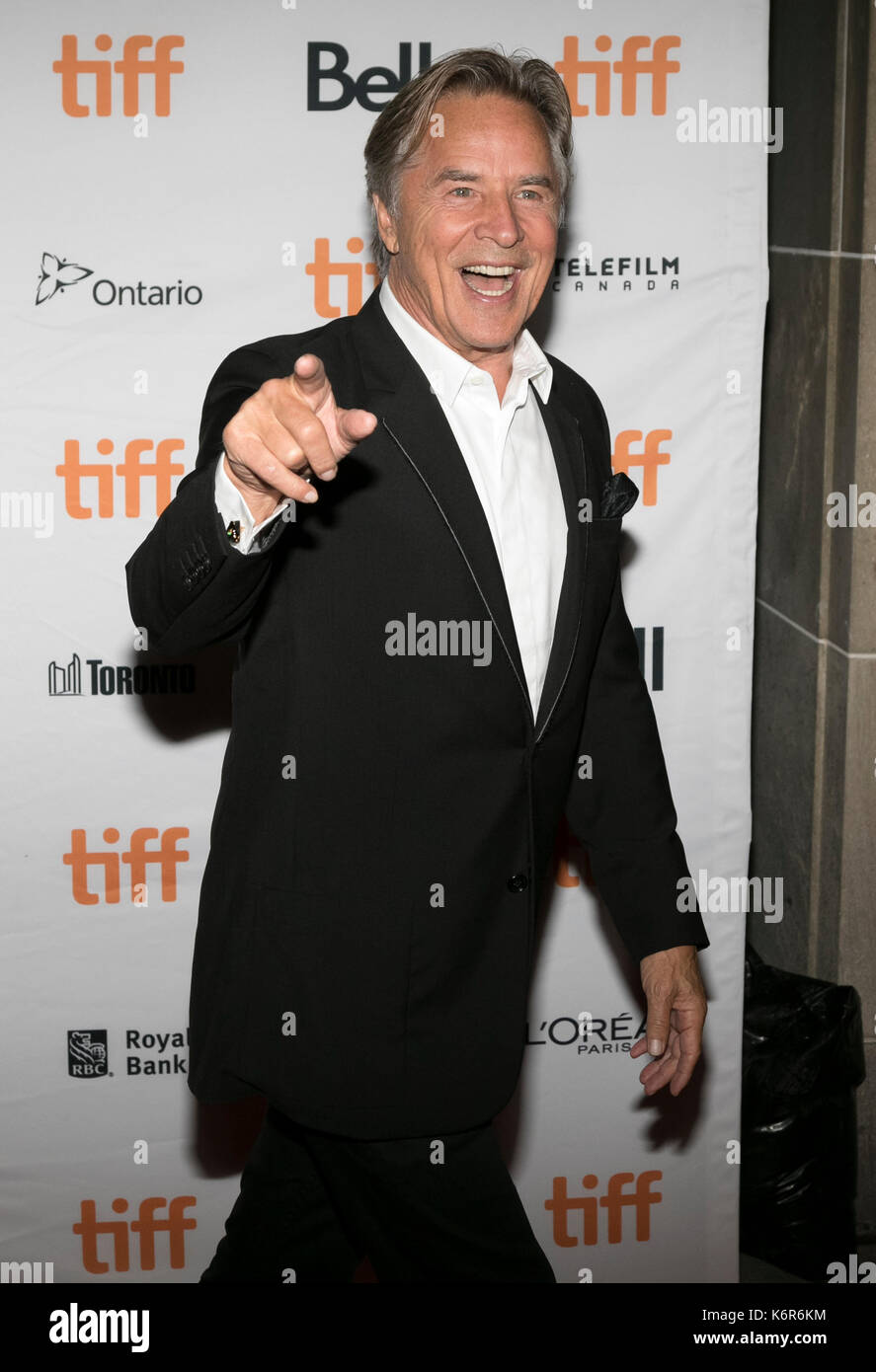 Toronto, Canada. 13th Sep, 2017. Don Johnson attends the premiere of ...