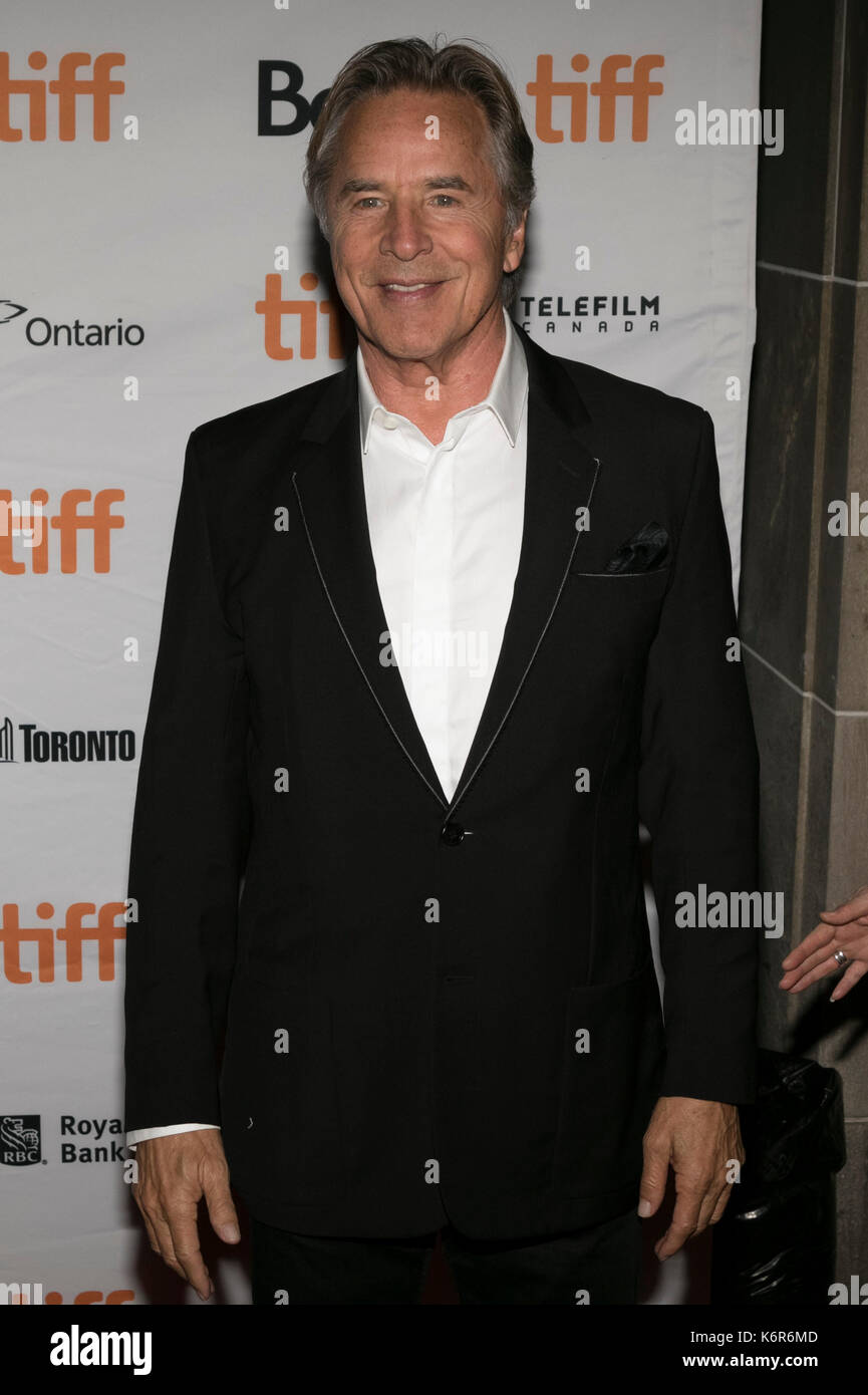 Toronto, Canada. 13th Sep, 2017. Don Johnson attends the premiere of ...