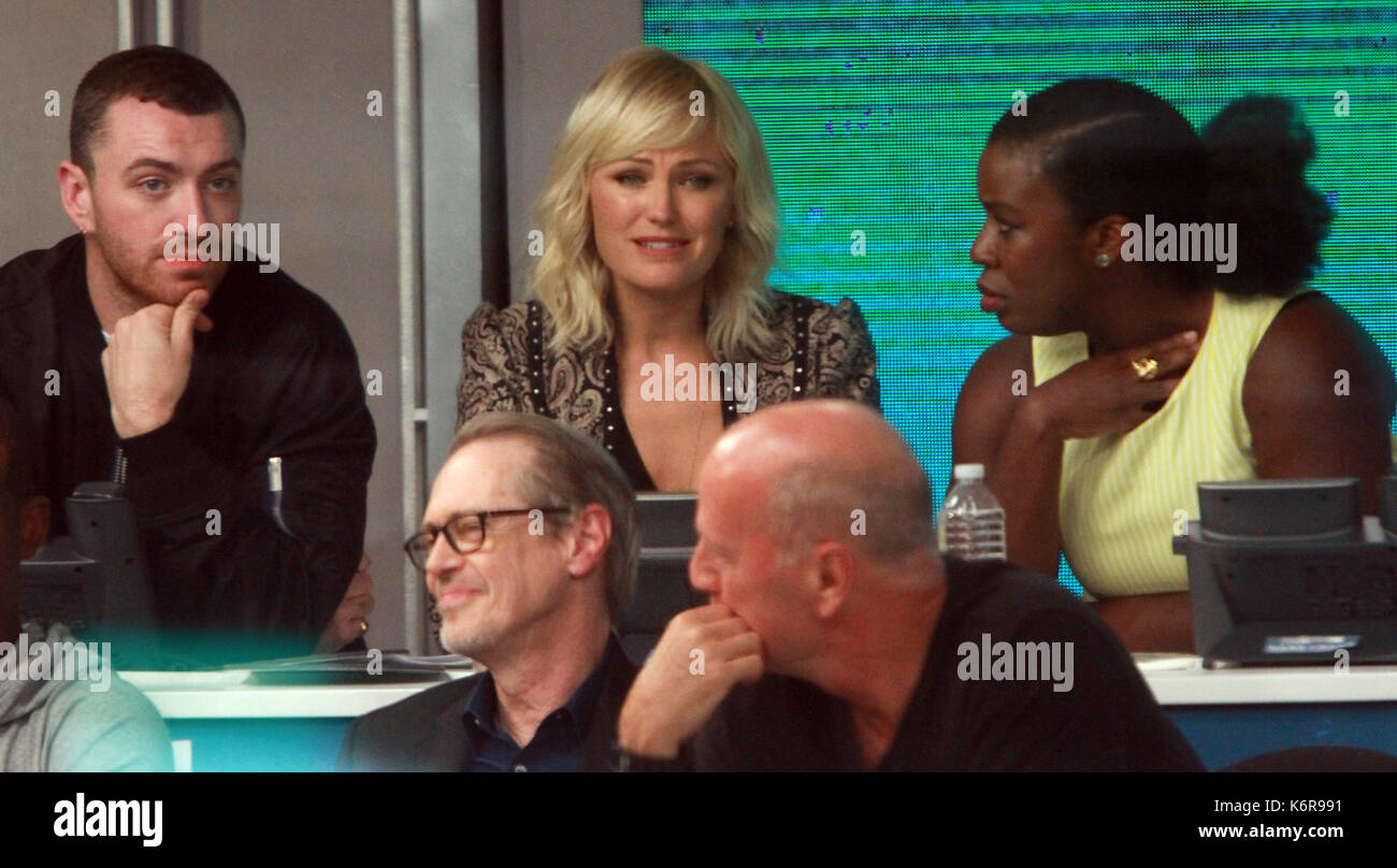 NEW YORK, NY September 12, 2017 Sam Smith, Malin Akerman, Uzo Aduba ...