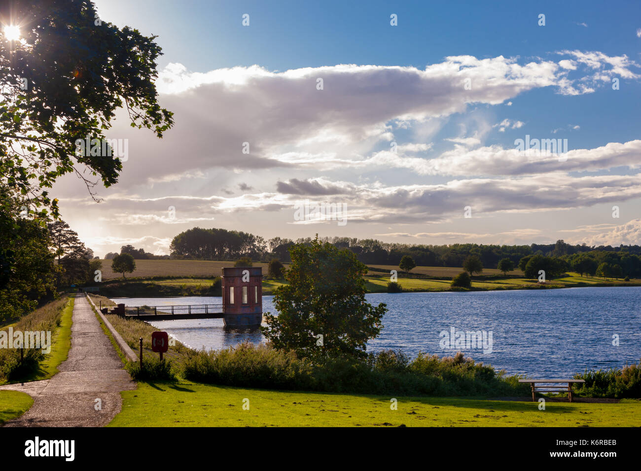 Sywell Country Park, East Northamptonshire. 13th Sept, 2017. UK Weather ...
