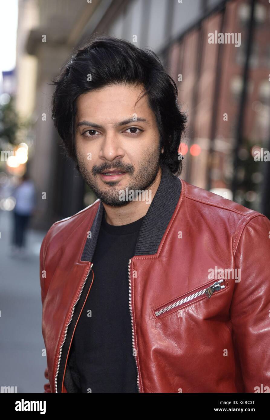 New York, NY, USA. 13th Sep, 2017. Ali Fazal, out promoting VICTORIA ...