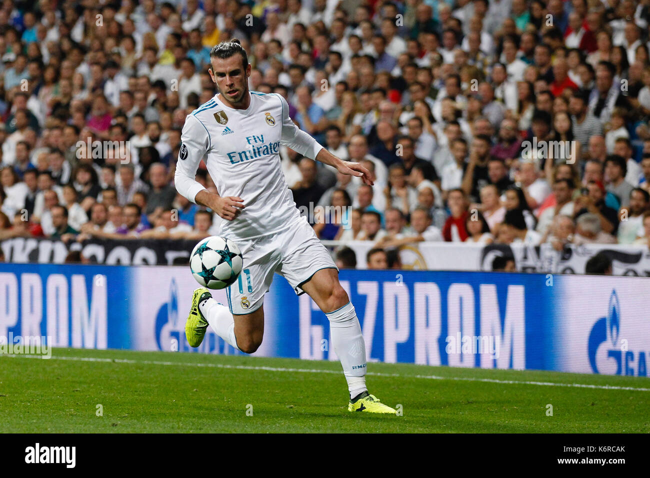 Madrid, Spain. 14th Sep, 2017. Gareth Bale (11) Real Madrid's player ...